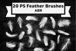 15+ FREE Feather Photoshop Brushes ABR Download - Graphic Cloud