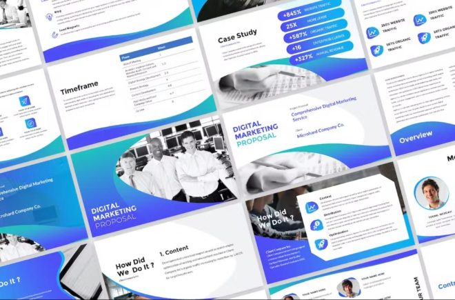 15+ FREE Digital Marketing Presentation Template - Graphic Cloud