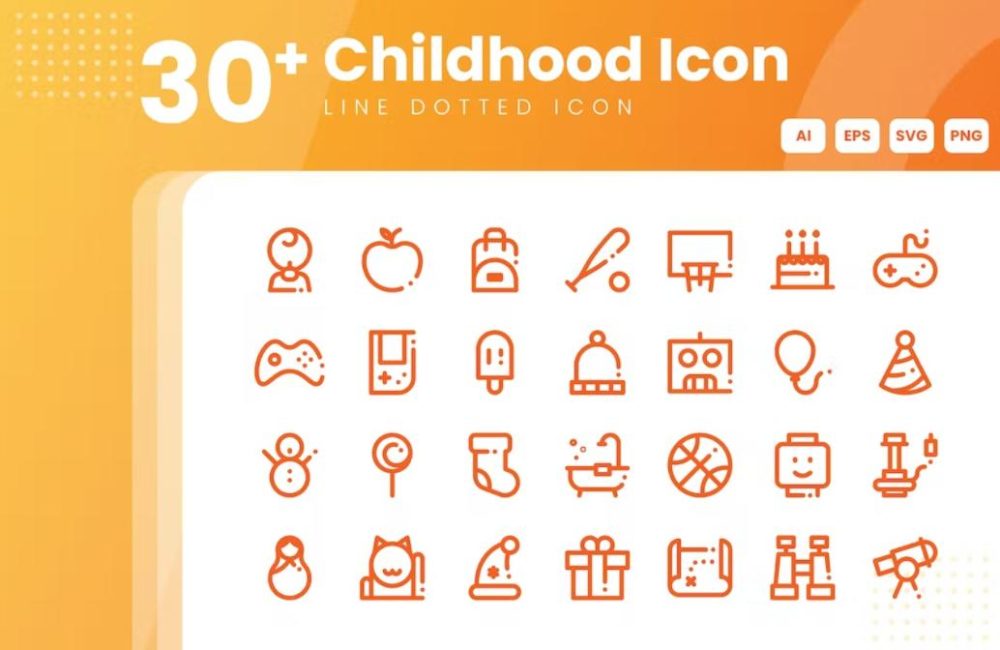 15+ Baby and Childhood Icons Free Download - Graphic Cloud