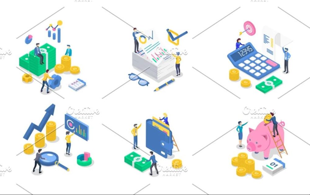 15+ Finance Illustrations Ai PNG Free Download - Graphic Cloud