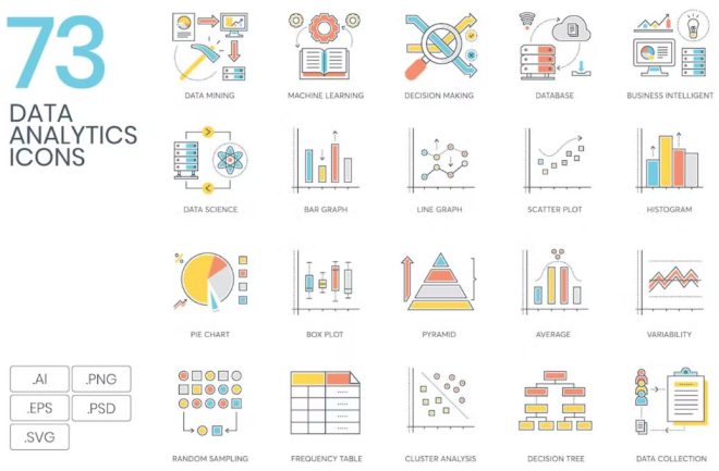 15+ FREE Data Analytics Icon Set Download - Graphic Cloud