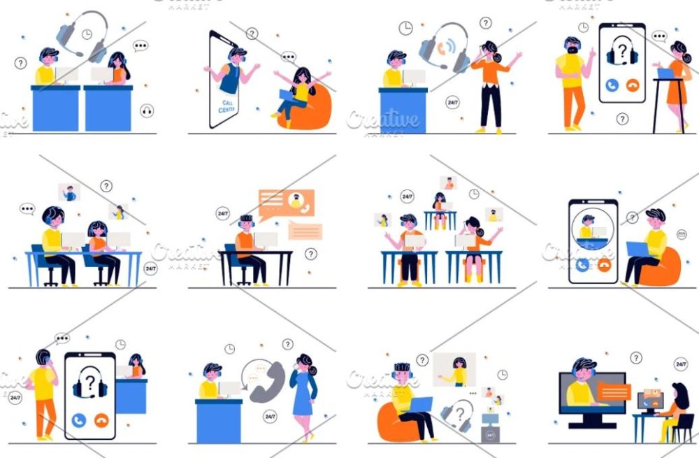 15+ FREE Customer Service Illustrations Download - Graphic Cloud