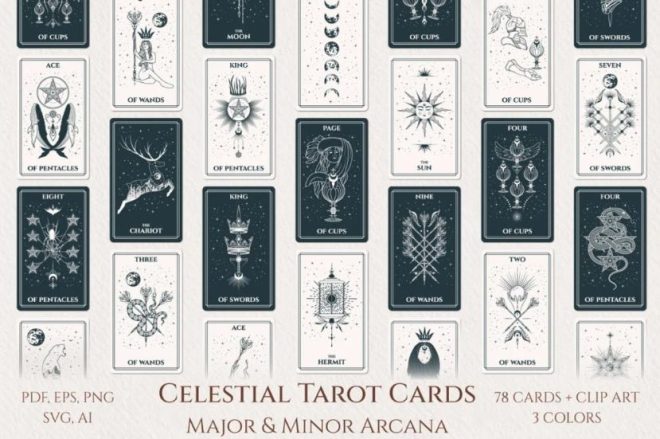 15+ Tarot Card Designs Ai FREE Download - Graphic Cloud