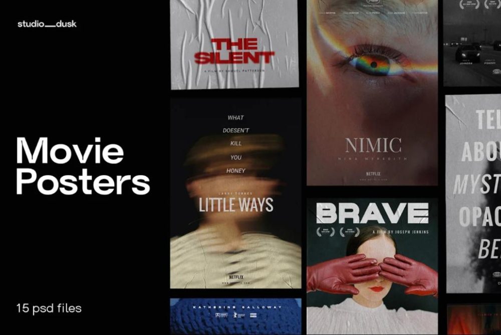 15+ Movie Poster Template PSD Download FREE - Graphic Cloud