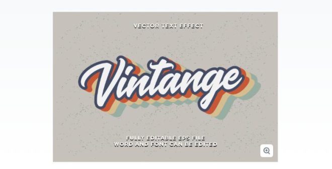 15+ FREE Vintage Text Effects PS Download - Graphic Cloud
