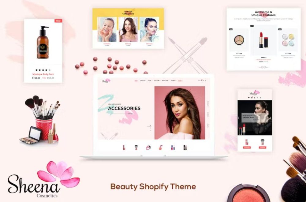 15+ Cosmetics Shopify Theme FREE Download - Graphic Cloud