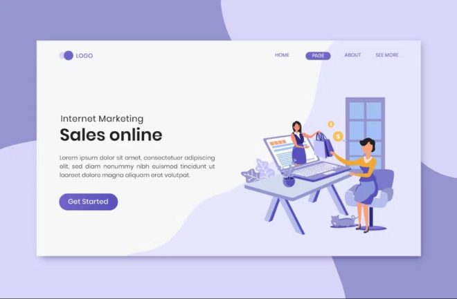 15+ FREE Sales Landing Page Template Download - Graphic Cloud
