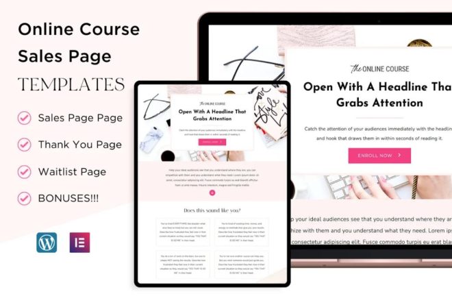 15+ FREE Sales Landing Page Template Download - Graphic Cloud