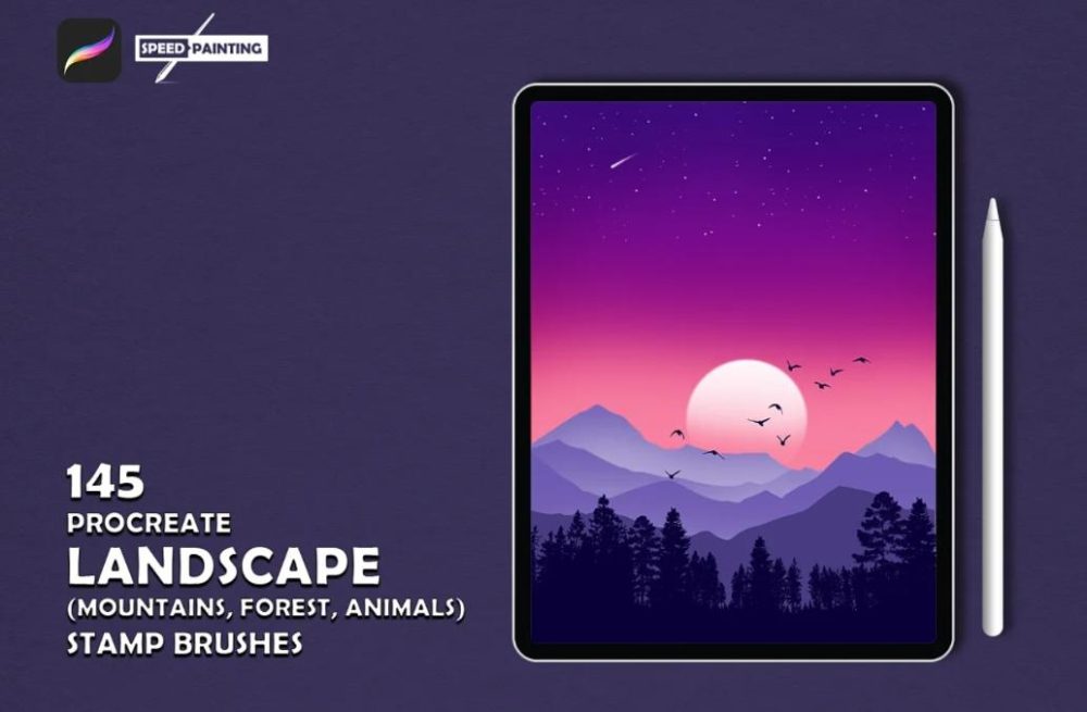 15+ Nature Brushes Procreate ABR FREE - Graphic Cloud