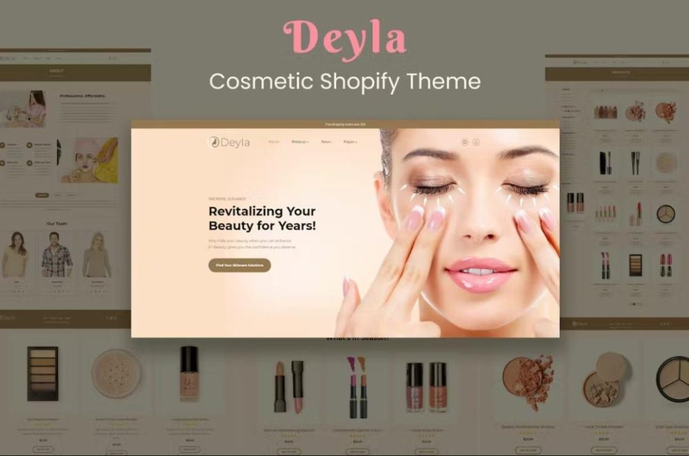 15+ Cosmetics Shopify Theme FREE Download - Graphic Cloud