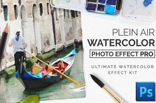 15+ Watercolor Effect Creator Photoshop FREE - Graphic Cloud