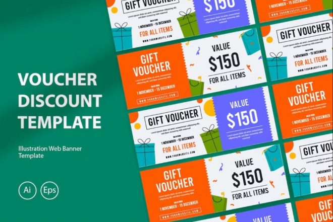 15+ Discount Voucher Template FREE Download - Graphic Cloud