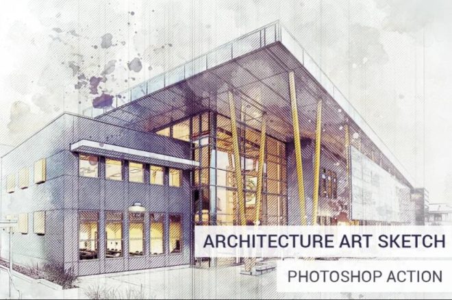 15+ Architecture Photoshop Action PS Download - Graphic Cloud