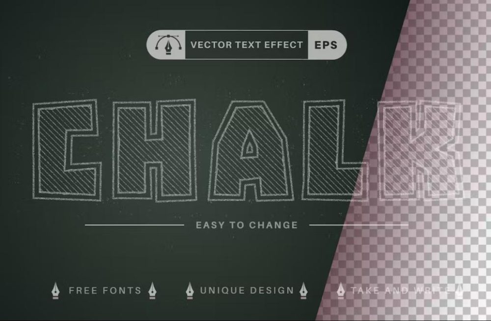 15+ Chalk Text Effect ATN FREE Download - Graphic Cloud