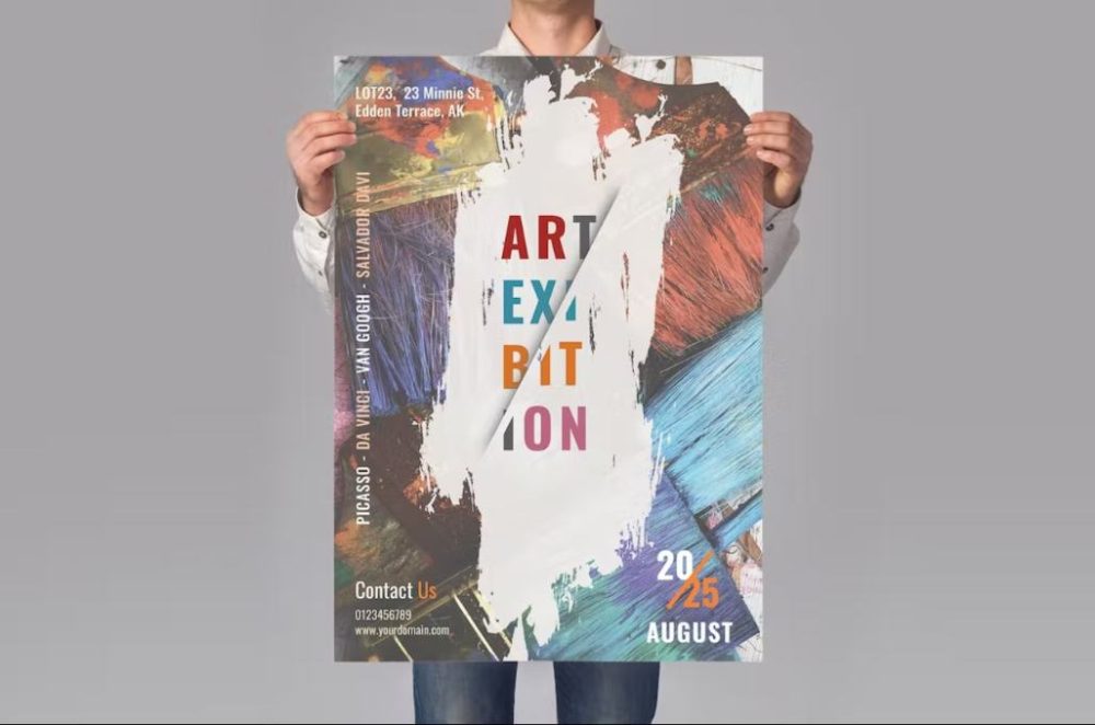 15+ Art Show Flyer Template FREE Download - Graphic Cloud