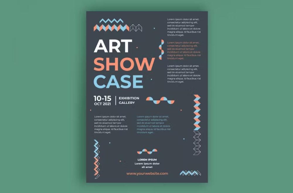 15+ Art Show Flyer Template FREE Download - Graphic Cloud