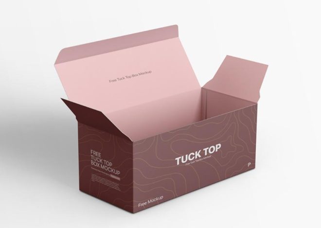 15+ Tuck Box Mockup PSD FREE Download - Graphic Cloud