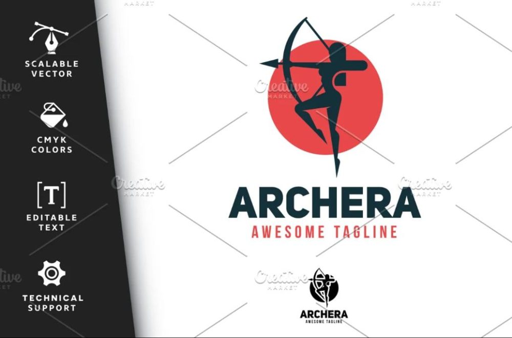15+ Archery Logo Design Ai FREE Download - Graphic Cloud