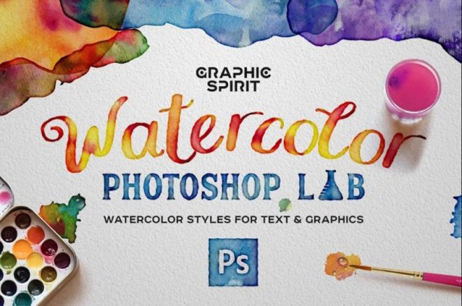 15+ Watercolor Text Effect FREE Download - Graphic Cloud