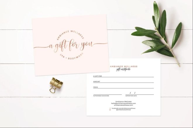 15+ Free Photography Gift Card Template PSD - Graphic Cloud