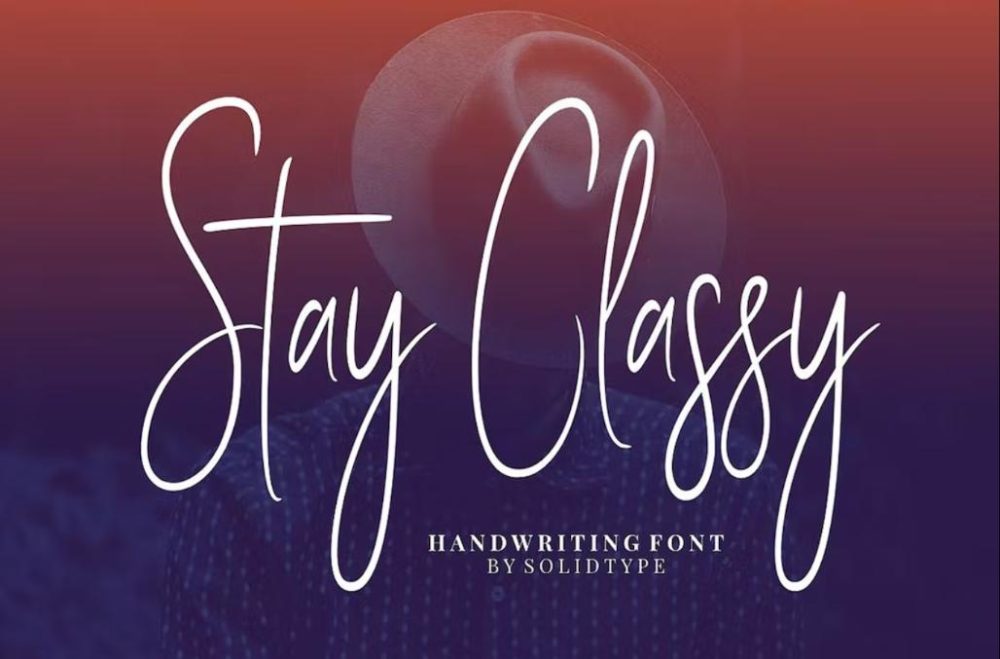 15+ Classy Fonts TTF OTF & Carl Brown Font FREE Download