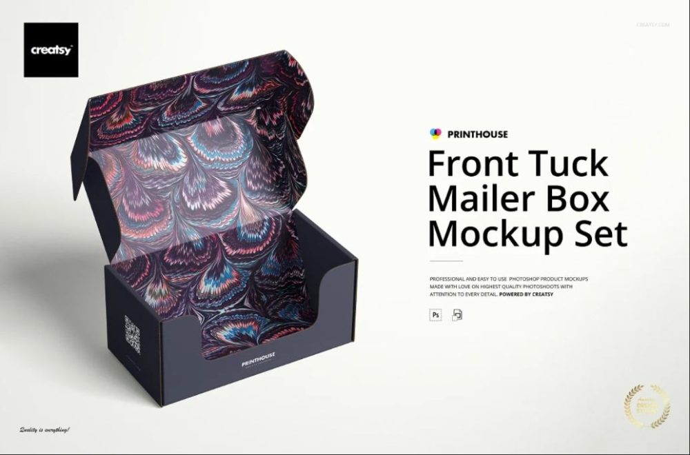 15+ Tuck Box Mockup PSD FREE Download - Graphic Cloud