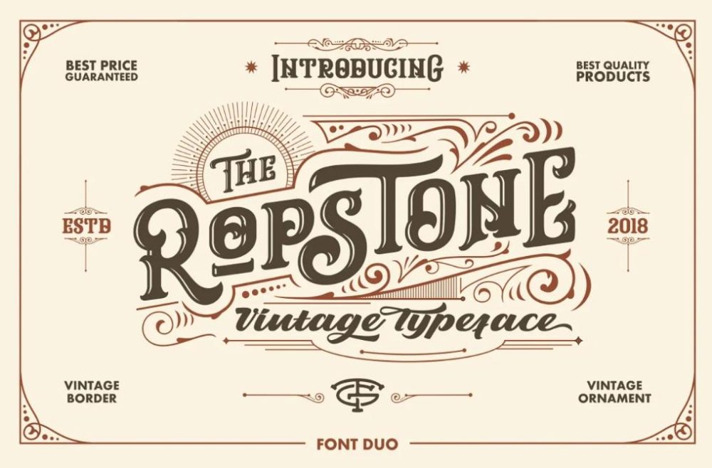 15+ Ornament Fonts TTF OTF FREE Download - Graphic Cloud