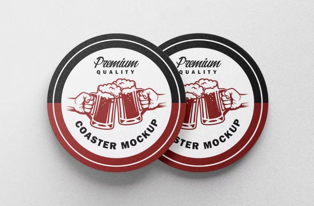 15+ Round Coaster Mockup PSD FREE Download - Graphic Cloud