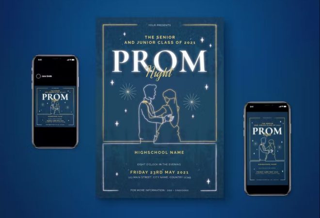 15+ FREE Prom Party Flyer Template Download - Graphic Cloud