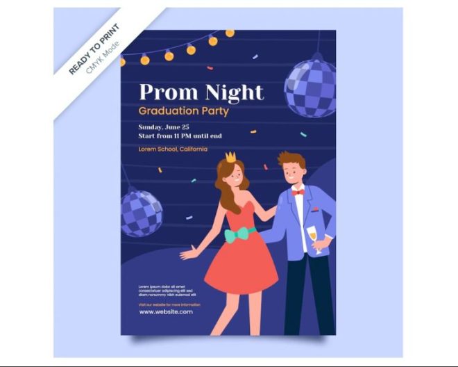 15+ FREE Prom Party Flyer Template Download - Graphic Cloud