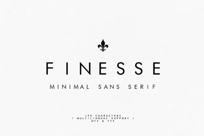 15+ FREE Minimal Fonts TTF OTF Best Download - Graphic Cloud