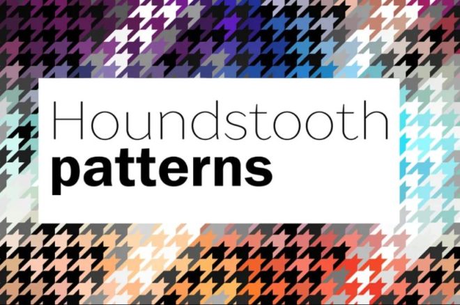 15+ Houndstooth Patterns EPS FREE Download - Graphic Cloud