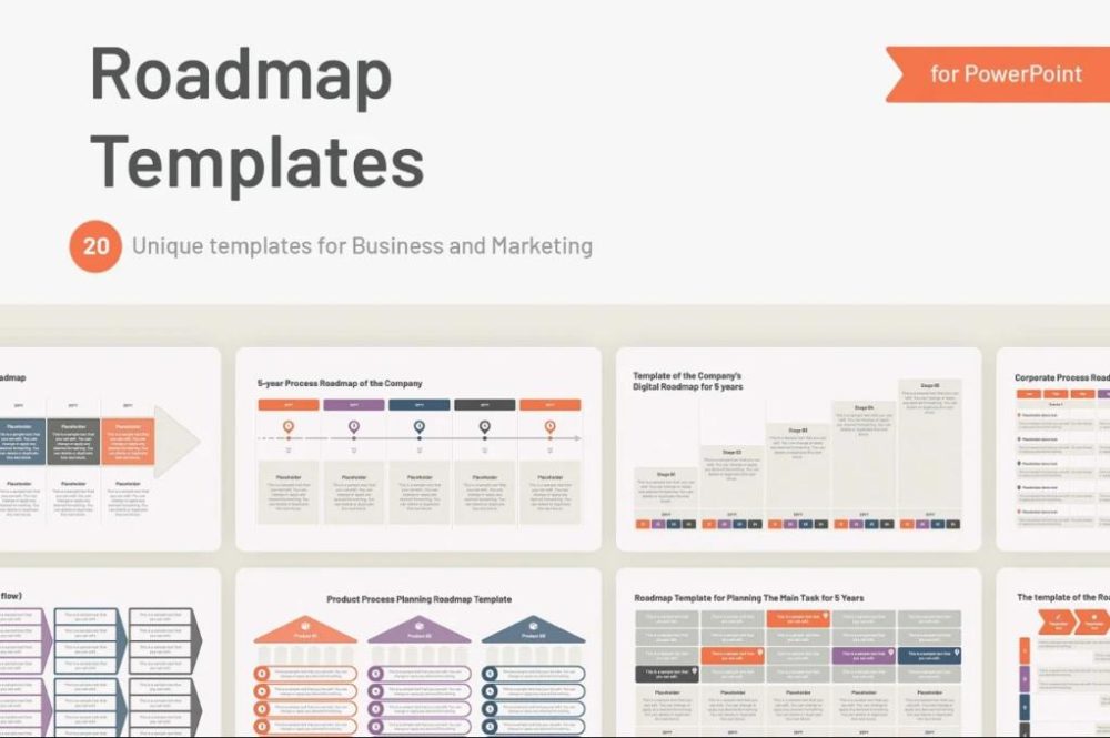 15+ Free Roadmap Presentation Template PPT - Graphic Cloud