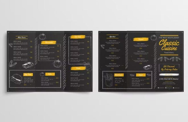 15+ FREE Classic Menu Design PSD Ai Download - Graphic Cloud