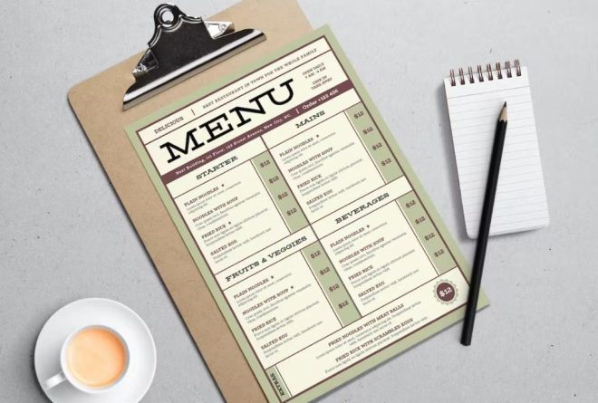 15+ FREE Classic Menu Design PSD Ai Download - Graphic Cloud