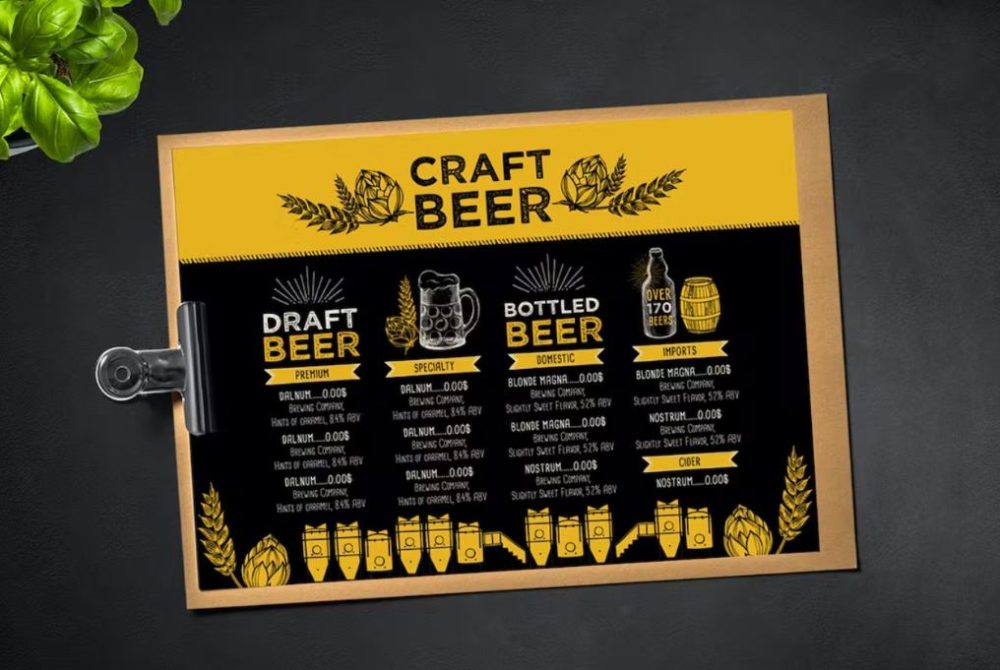 15+ Pub Menu Template PSD AI FREE Download - Graphic Cloud