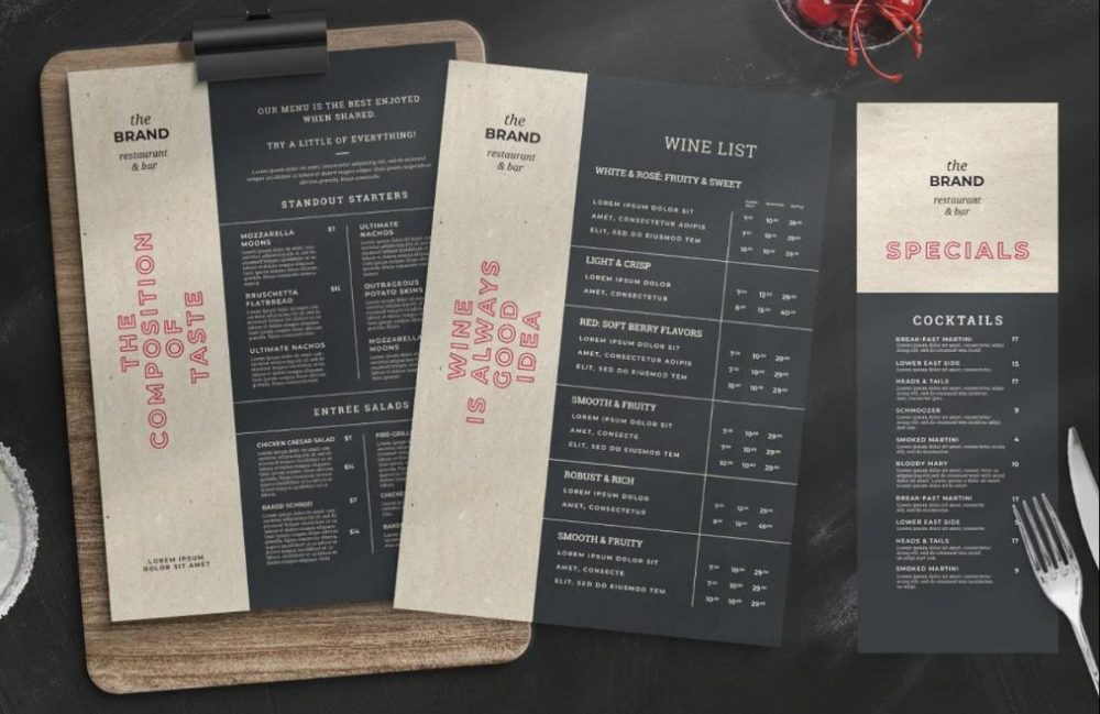 15+ Rustic Menu Template PSD FREE Download - Graphic Cloud