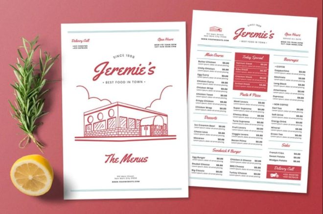 15+ FREE Classic Menu Design PSD Ai Download - Graphic Cloud