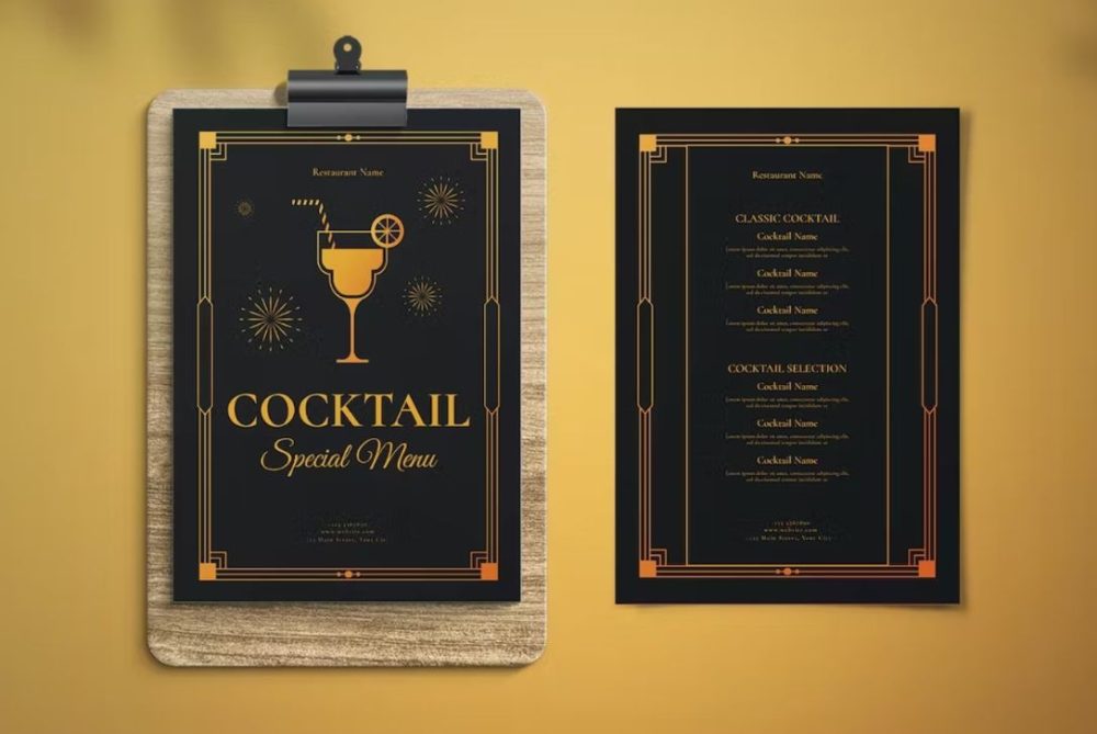 15+ Pub Menu Template PSD AI FREE Download - Graphic Cloud