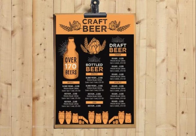 15+ Pub Menu Template PSD AI FREE Download - Graphic Cloud