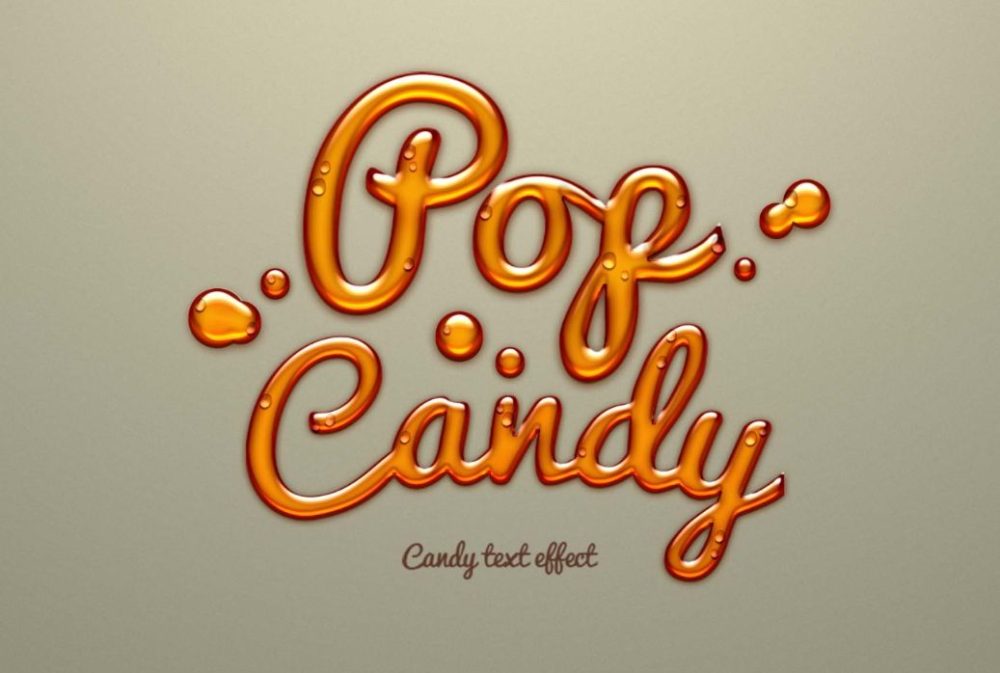 15+ Candy Text Effect ATN FREE Download - Graphic Cloud