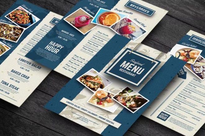 15+ Seafood Menu Template PSD Free Download - Graphic Cloud
