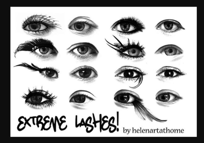 15+ FREE Eyelash Brushes Procreate Download - Graphic Cloud