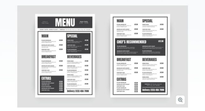 15+ Rustic Menu Template PSD FREE Download - Graphic Cloud