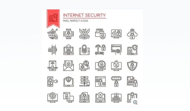 15+ Cyber Security Icons Ai EPS FREE Download - Graphic Cloud