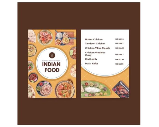 15+ Free Indian Restaurant Menu Template PSD - Graphic Cloud