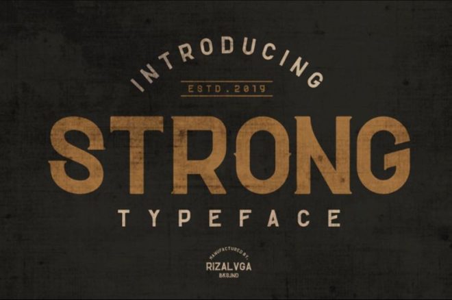 15+ Strong Font TTF OTF Woff Free Download - Graphic Cloud