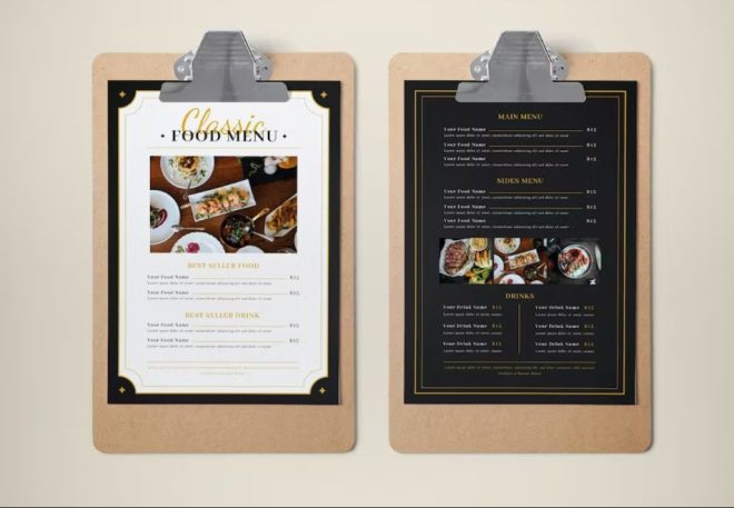 15+ FREE Classic Menu Design PSD Ai Download - Graphic Cloud