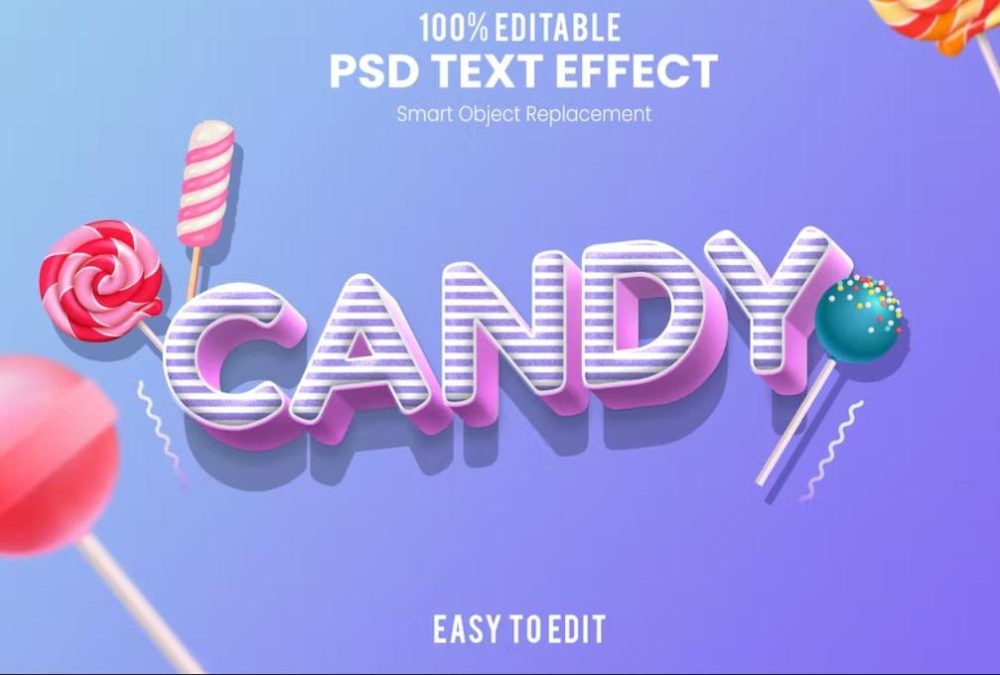 15+ Candy Text Effect ATN FREE Download - Graphic Cloud