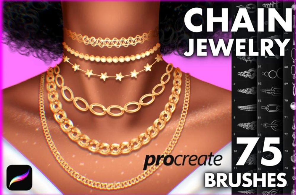 Jewelry Brush Procreate ( 15+ FREE Download ) - Graphic Cloud